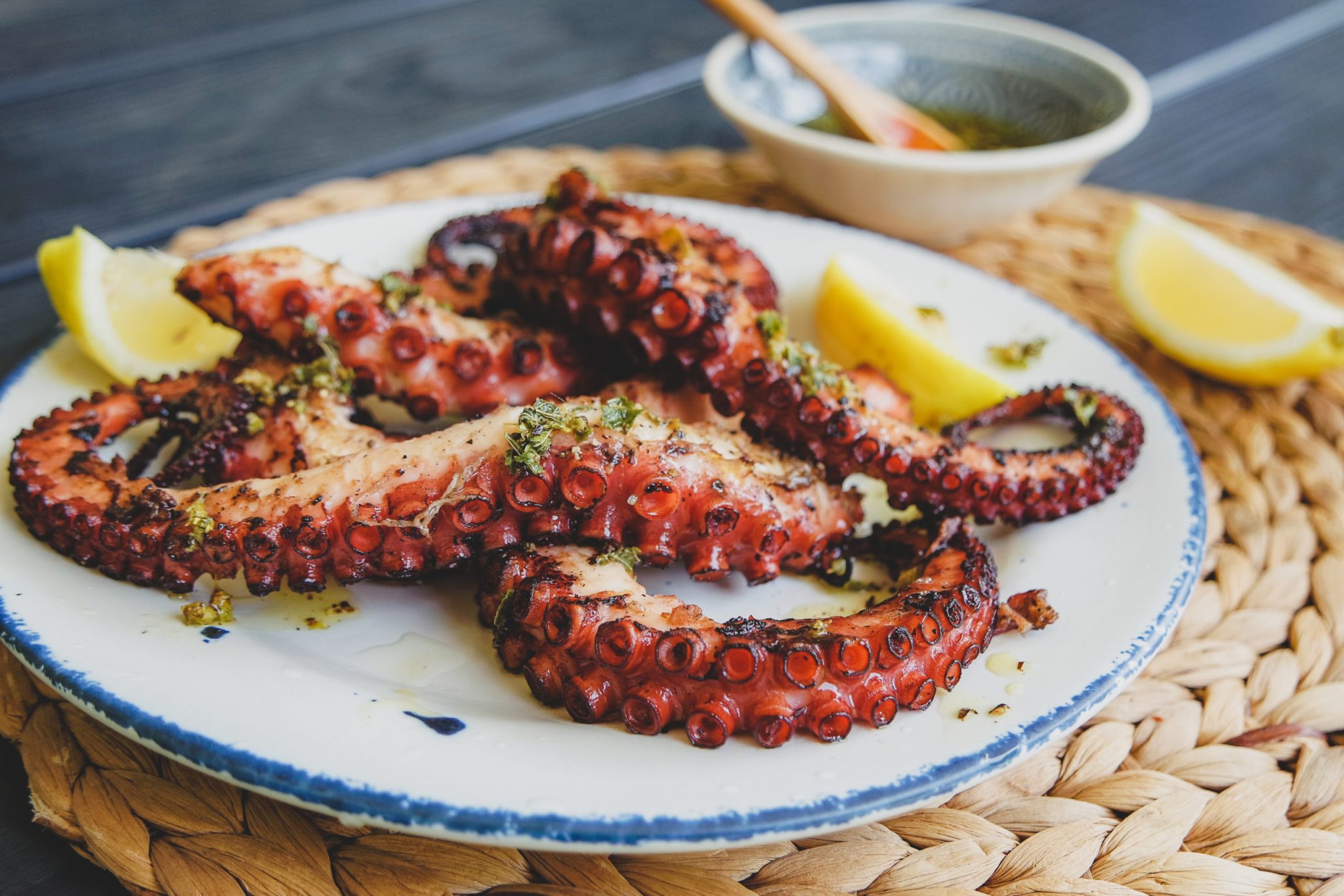 Charcoal-Grilled Octopus: Exploring Mediterranean Flavors And ...